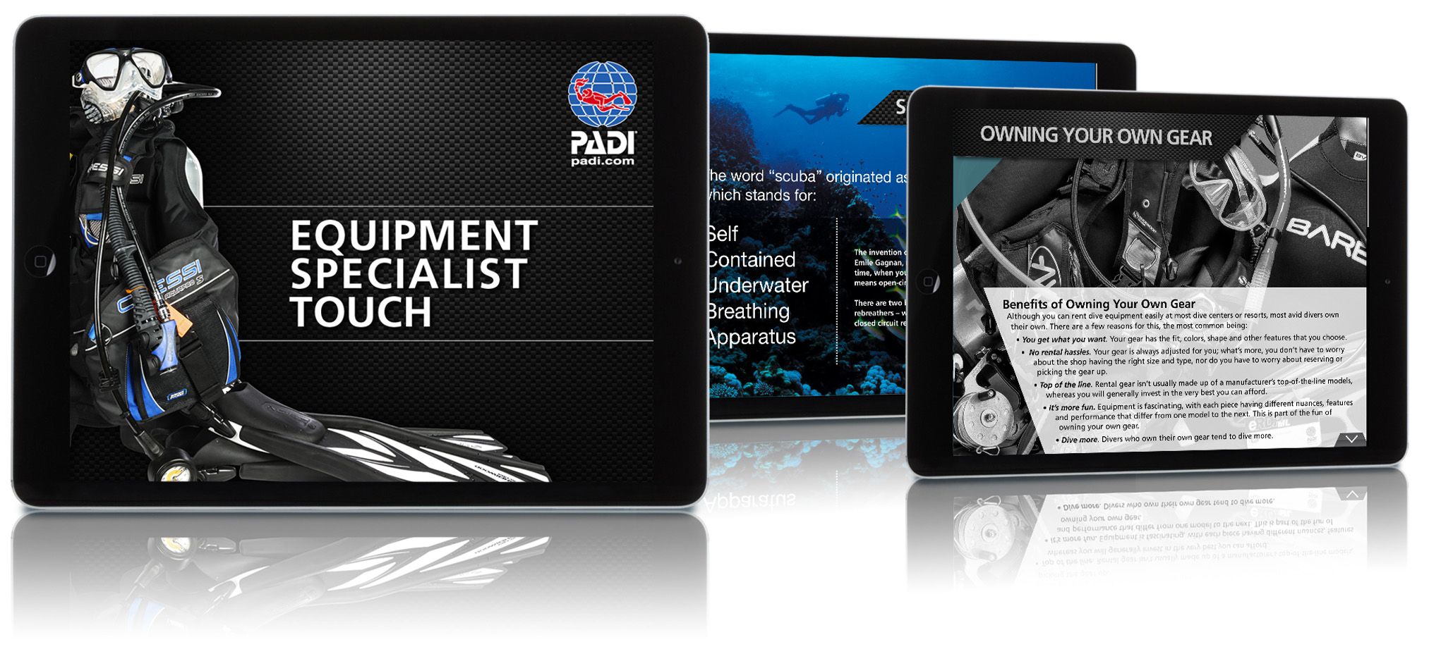 5 Reasons Why the PADI Equipment Specialist Touch Benefits YOU as a ...