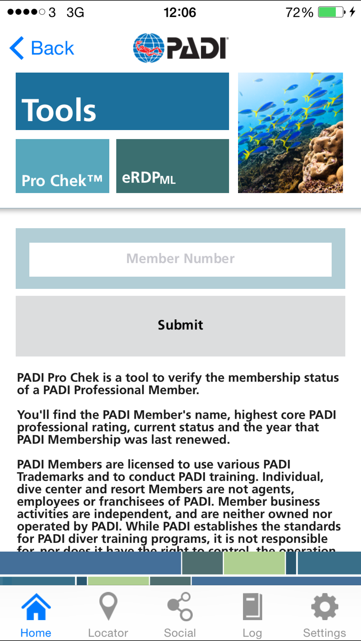 PADI App Feature: ProChek - PADI Pros