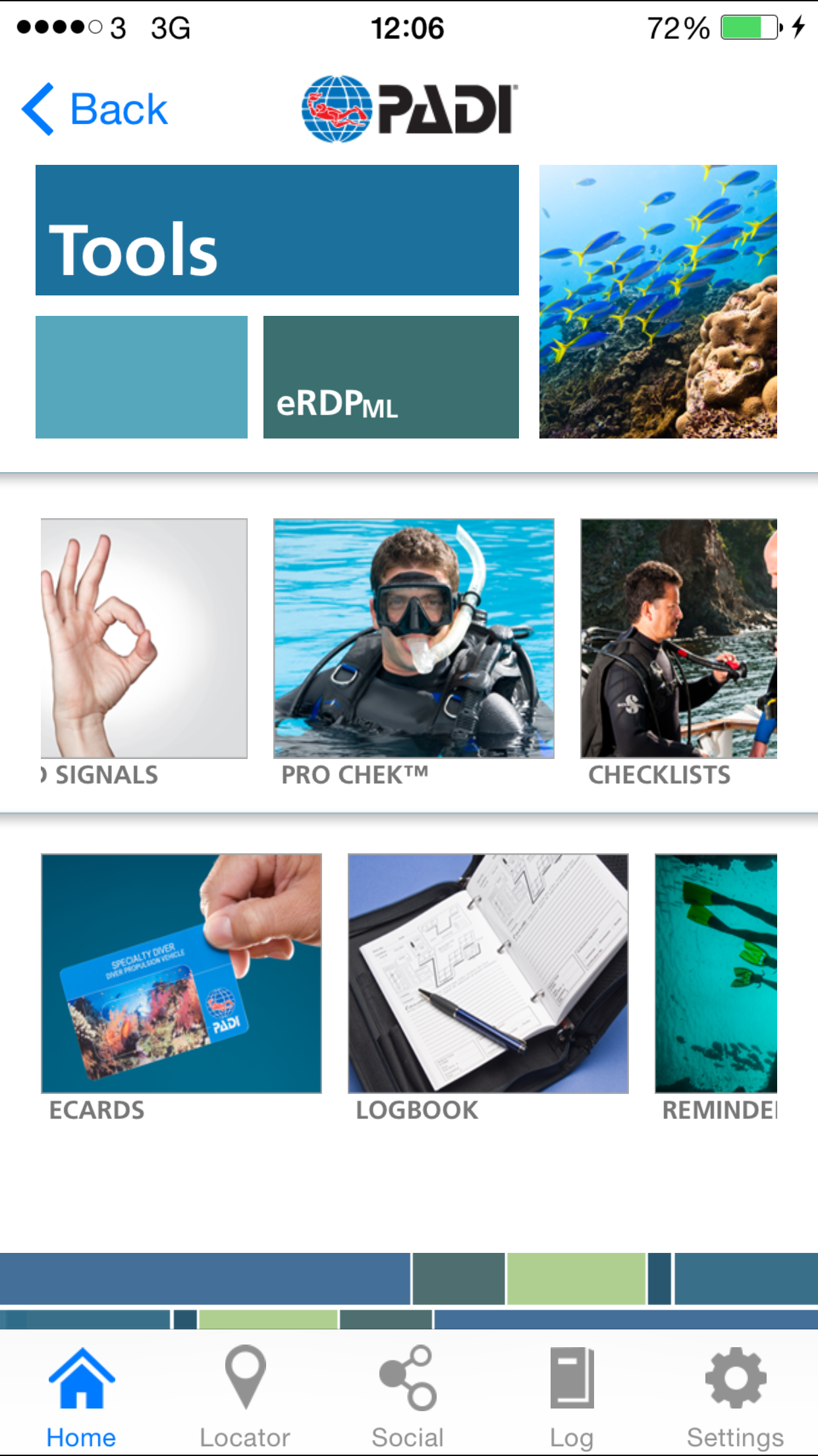 PADI App Feature: ProChek - PADI Pros