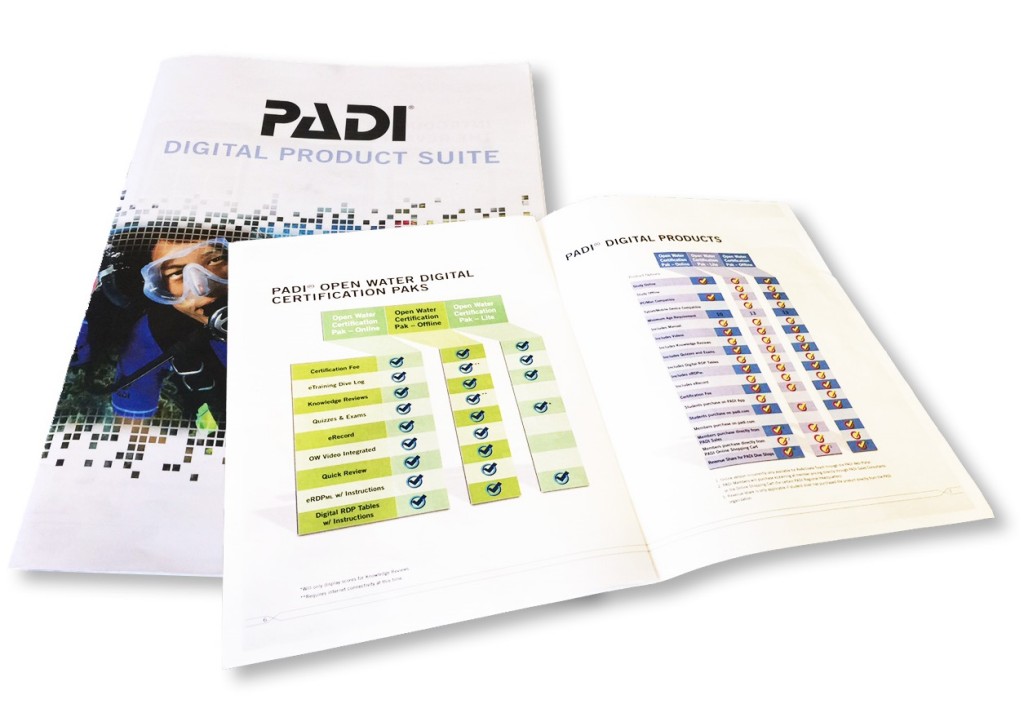 Get familiar with PADI’s Digital Products – Download the Brochure ...