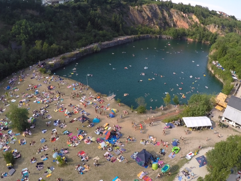 Outdoor Event am Baggersee in Diez - PADI Pros