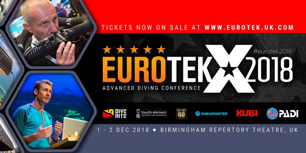 An Action Packed EUROTEK 2018 Awaits - PADI Pros