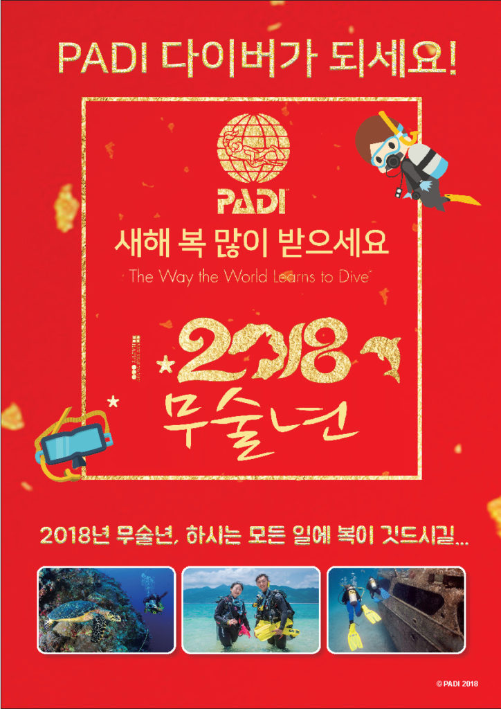 2018_newyear_poster_kr - PADI Pros