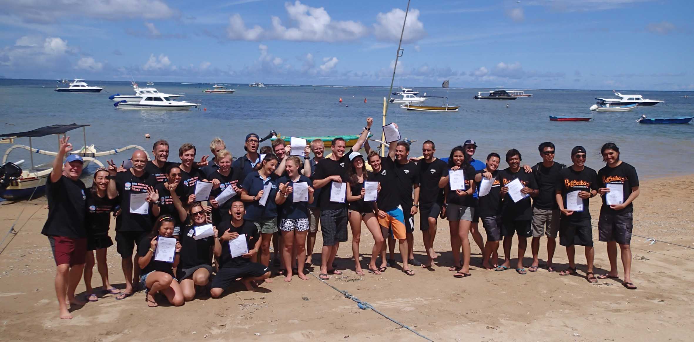 PADI Instructor Exams held in Indonesia during April - PADI Pros