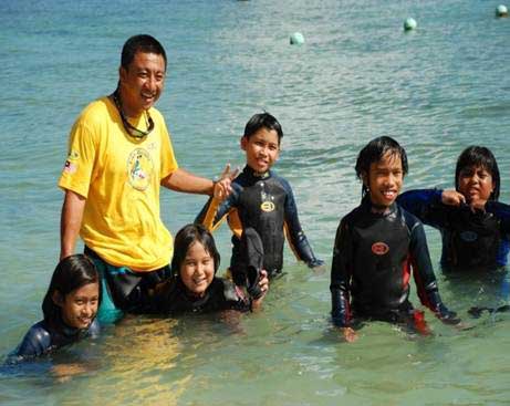 Kids Scuba Camp - Borneo Reef World, Kota Kinabalu, Sabah - PADI Pros