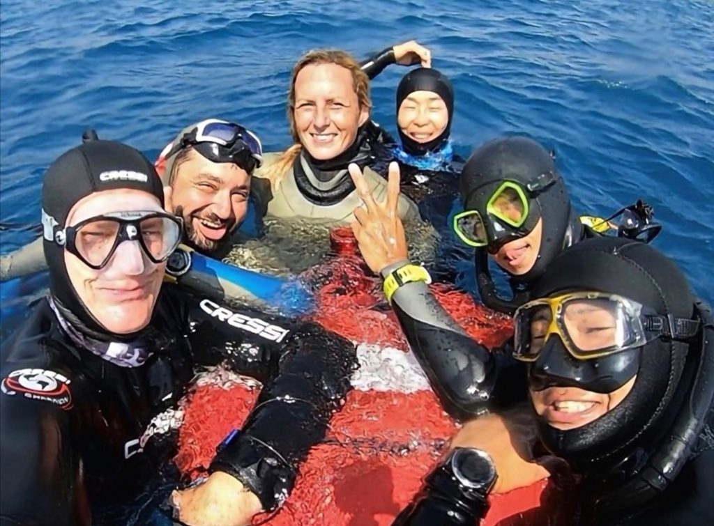 New PADI Freediver Instructor Trainer in UAE: Bassel Ounah - PADI Pros