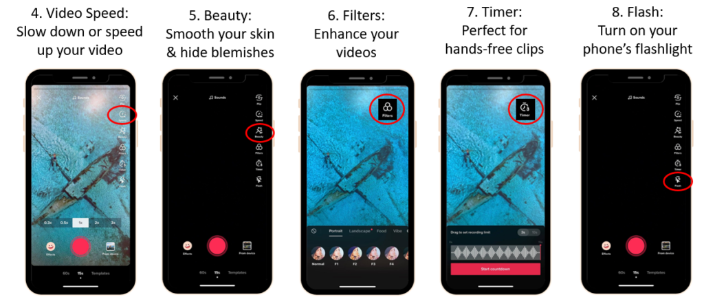 How to Create Your First TikTok - PADI Pros