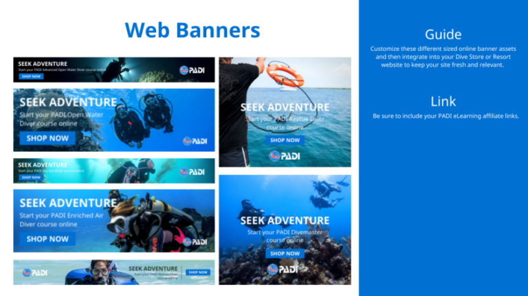 New PADI eLearning® Marketing Toolkit Now Available - PADI Pros