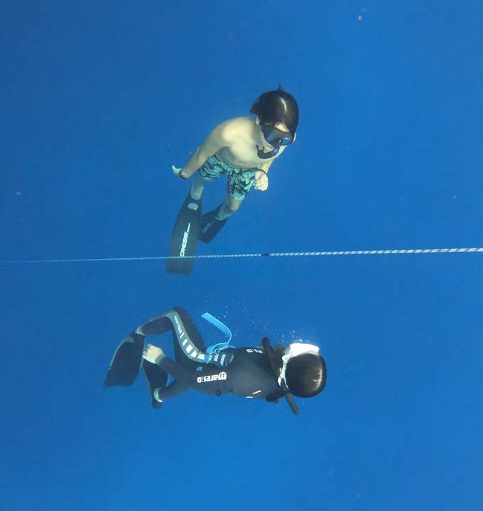 Children and Freediving（子供とフリーダイビング） - PADI Pros