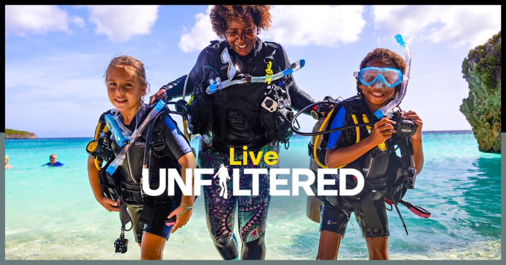 PADI's Live Unfiltered Campaign Highlights the Relationships Diving ...