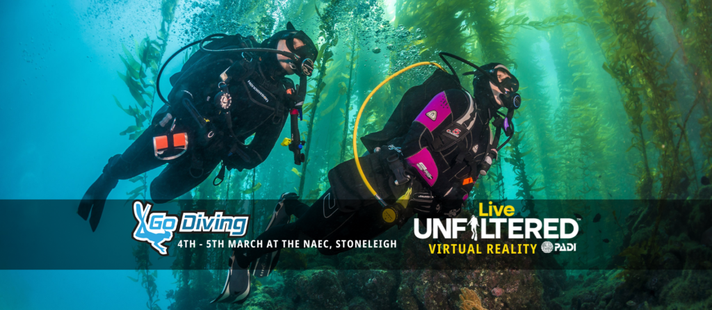 Join PADI at Go Diving UK on the 4th-5th of March 2023 - PADI Pros