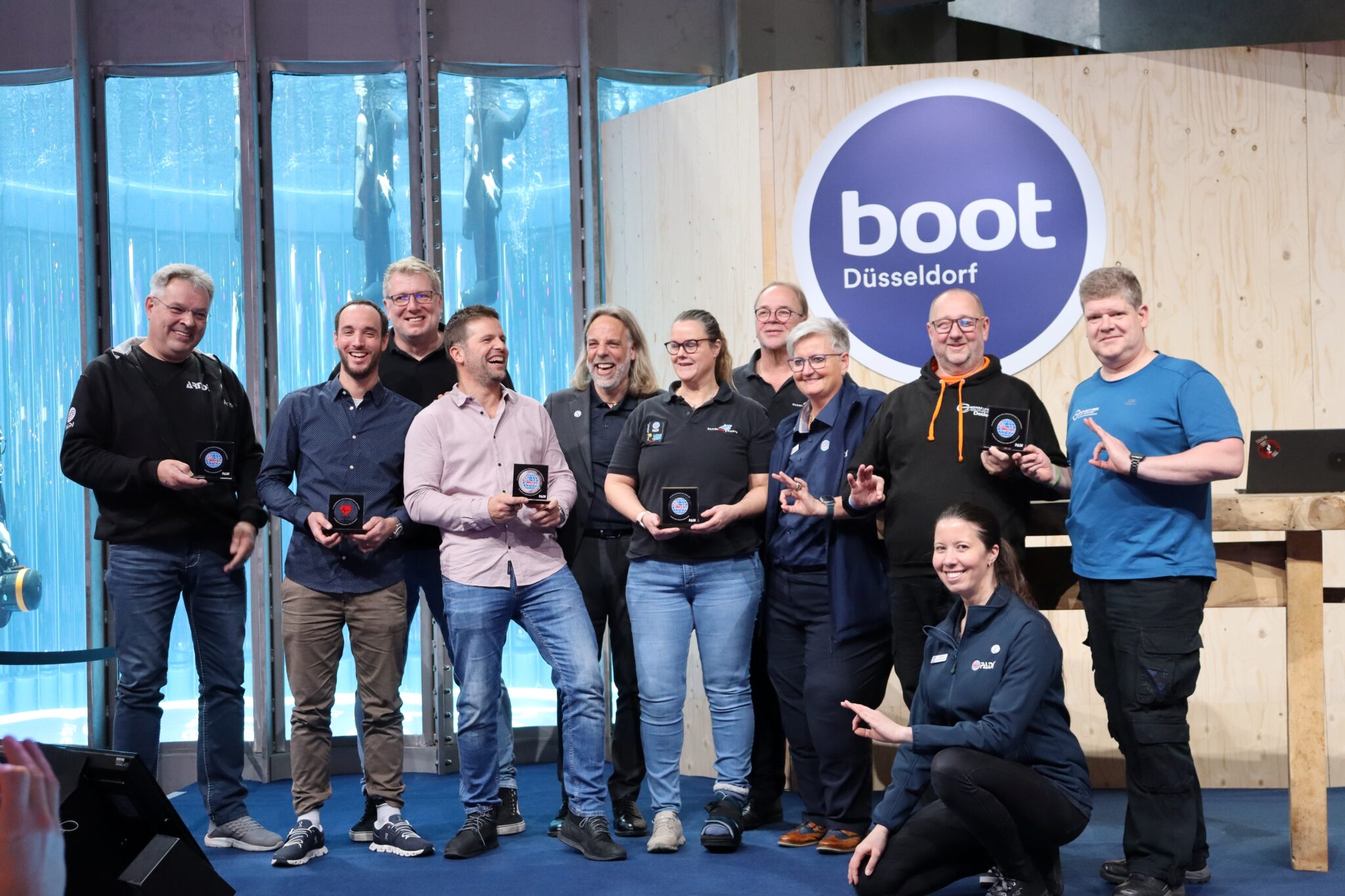 Auf der boot Düsseldorf 2026 ausstellen - PADI Pros
