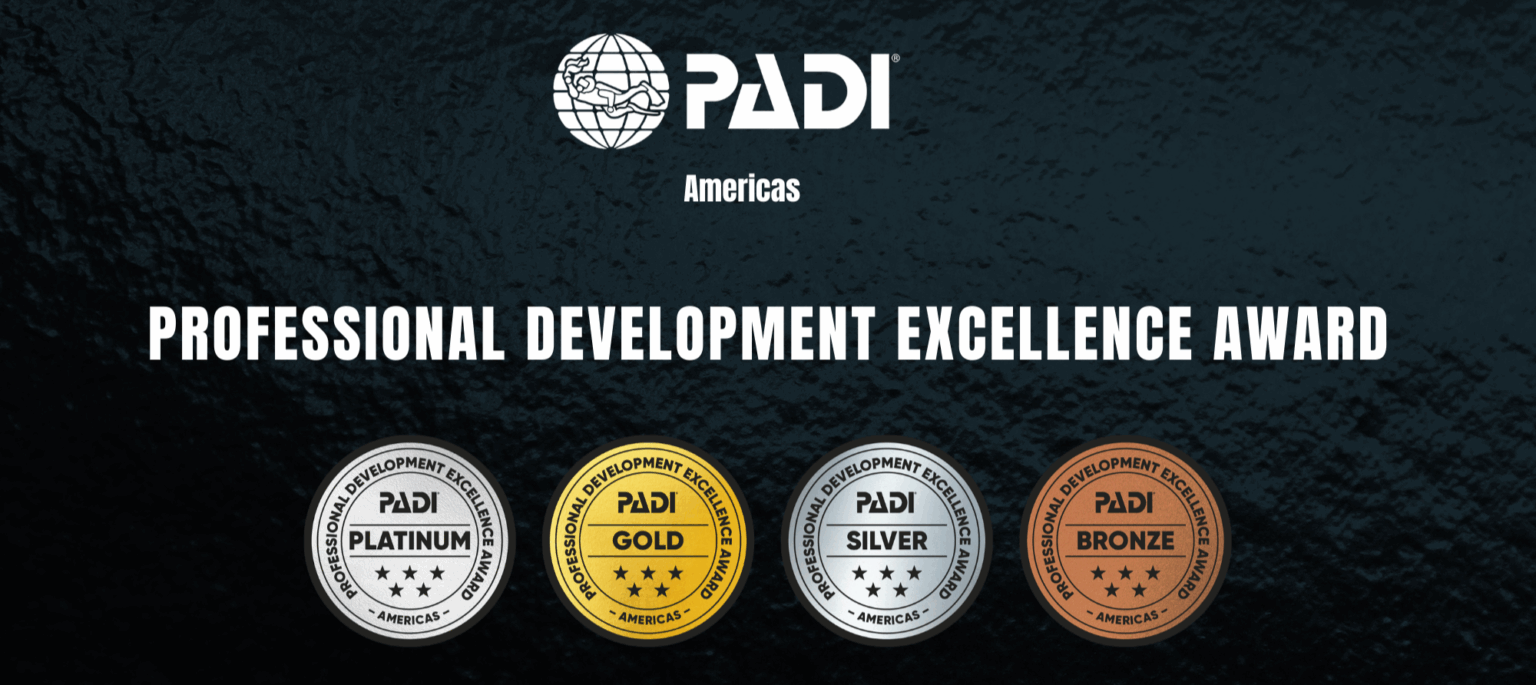 PADI Americas Professional Development Excellence Award - PADI Pros